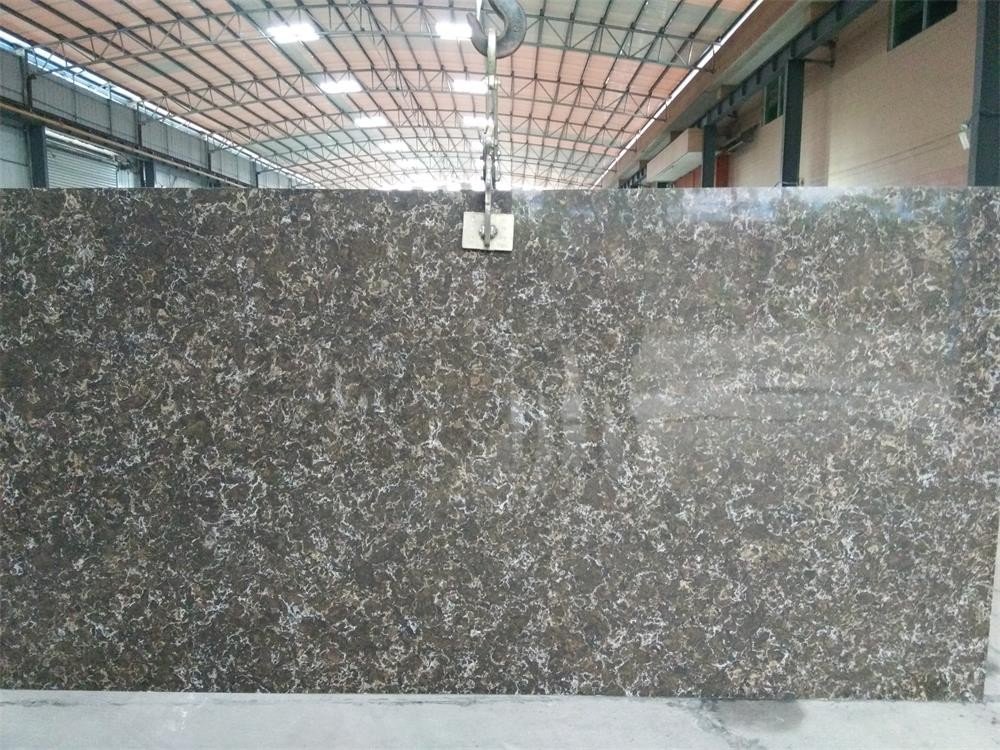 Mixed Vein Quartz  Vanity Tops Quartz Solid Surface 3000mm x 1400mm