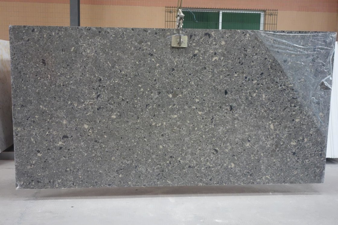 Caramel Canyon Quartz Engineered Stone Countertops / Worktops For Home Indoor Decoration