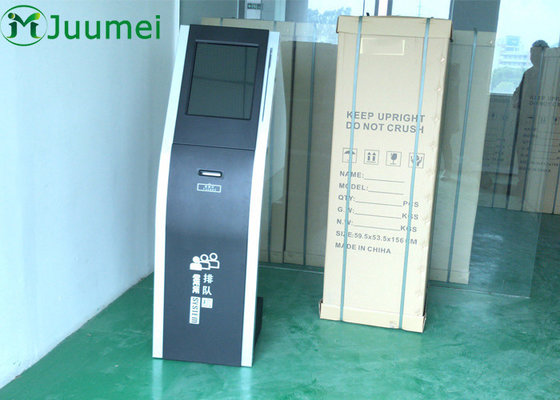 17 inch Touchscreen Queue Management System Ticketing Dispenser