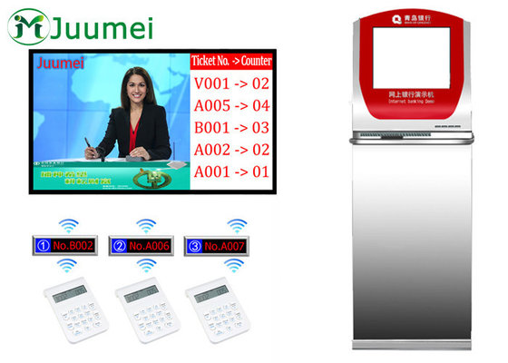 Bank Office Queue Management Machine Wireless For Customer Service