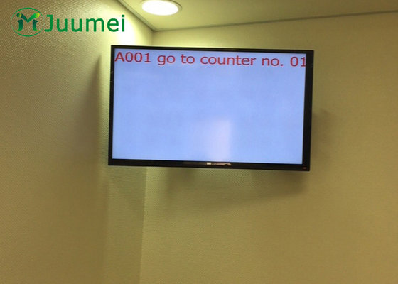 LCD Queue Display System , Digital Advertising Display Easy Operation