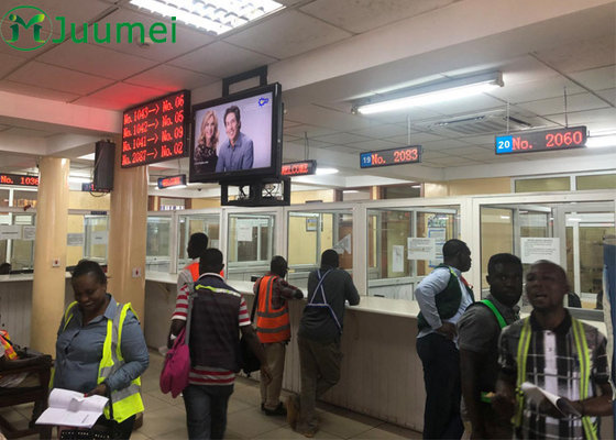 Bank Hospital LED Counter Display Printed Digital Number Counter