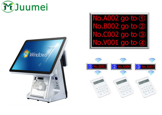 Wireless Simple Kiosk Queue Management System With 80mm Thermal Printer