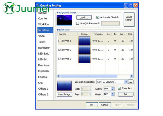Smart Queue Management Ticket Dispenser Easy Operation With Voice