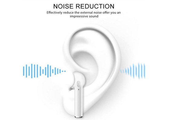 3D Sound Wireless Cordless Bluetooth Earbuds , IPX7 Waterproof Earphones With Charging Case