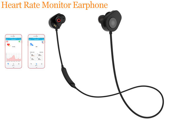 Outdoor Waterproof Wireless Neckband Earphones With Heart Rate Monitor