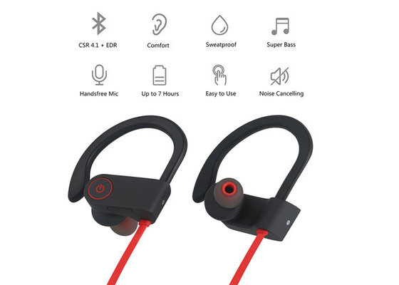 SENSO Wireless Bluetooth Headphones , IPX7 HD Stereo Wireless Bluetooth Sport Earbuds