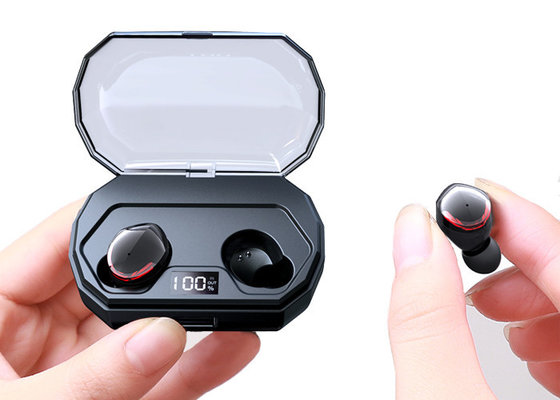 Binaural Wireless Headset , True Wireless Bluetooth Earbuds With 5.0 Digital Display