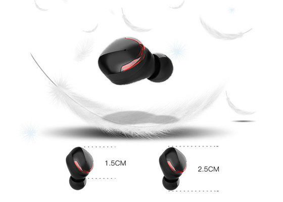 Sennheiser Amplifier Sports Bluetooth Headset , Wireless Earbuds With Mic For Iphone
