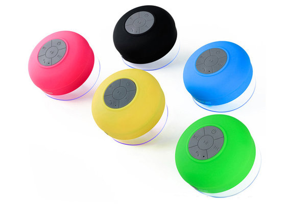 Water Resistant Mini Wireless Bluetooth Speaker / Mini Bluetooth Shower Speaker