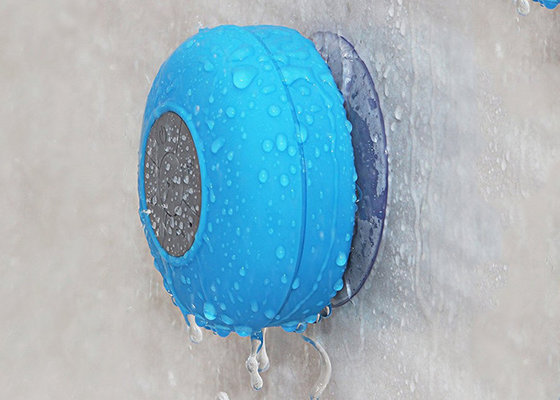 Custom Waterproof Wireless Bluetooth Speakers / Sucker Wireless Speaker For Sports