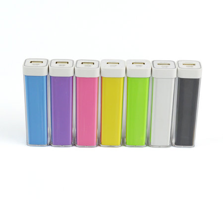 Rechargeable Mobile Power Bank / Small Portable Cell Phone Battery OEM Support