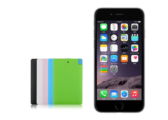 OEM Ultra Slim Power Bank / Credit Card Size Power Bank With Custom Logo