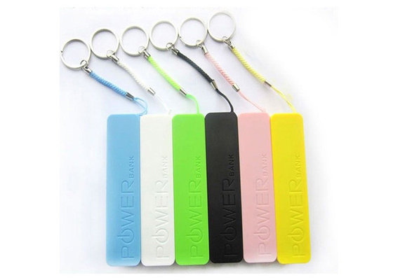 Reliable Keychain Portable Phone Charger , Travel Power Bank 2600 Mah