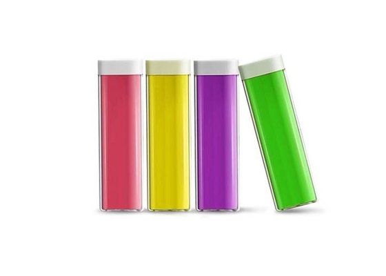 Fashionable Mini Mobile Power Bank Rechargeable Cell Phone Power Bank Charger 2200mah