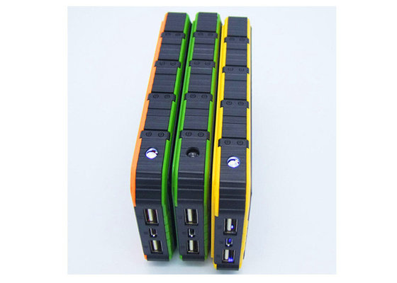 Fashionable Portable Solar Power Bank 10000mah Stylish Design With LED Light