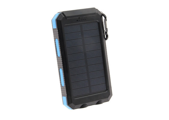 10000mah Portable Solar Power Bank 139x78x29mm Dimension Stylish Design