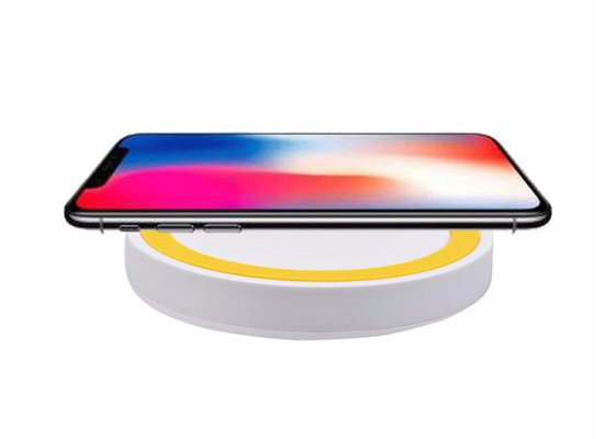 Round QI Wireless Power Bank Fast Charge Wireless Charging Stand For Iphone X QI Receiver