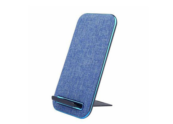 New Fabric Vertical Horizontal Mobile Phone Wireless Charger 10W7.5W Fast Charge