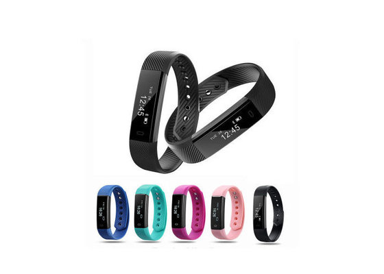 ID115 Sports Smart Bluetooth Wristband / Bluetooth Wrist Smart Bracelet Heart Rate Monitor