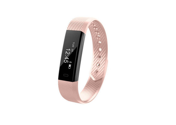 Waterproof Smart Bluetooth Wristband Step Counter Activity Monitor For Smartphone