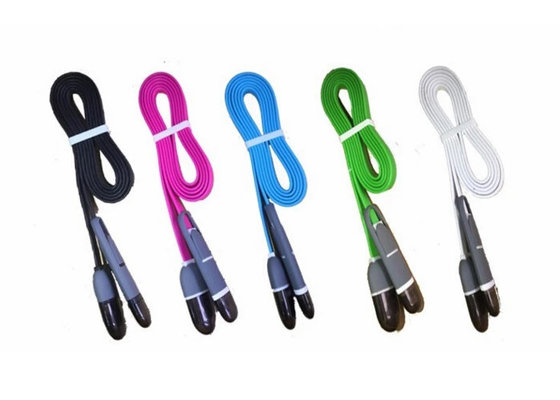 2 in 1 Mobile USB Cable    USB sync cable For IPhone / Android