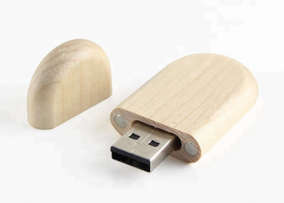 Eco Friendly Custom Usb Flash Drives , Wood USB Flash Drive 4GB 8GB 16GB