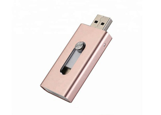 Pen Drive / OTG USB Flash Drive USB 3.0 Metal Material For iPhone 16GB 32GB 64GB 128GB 256G