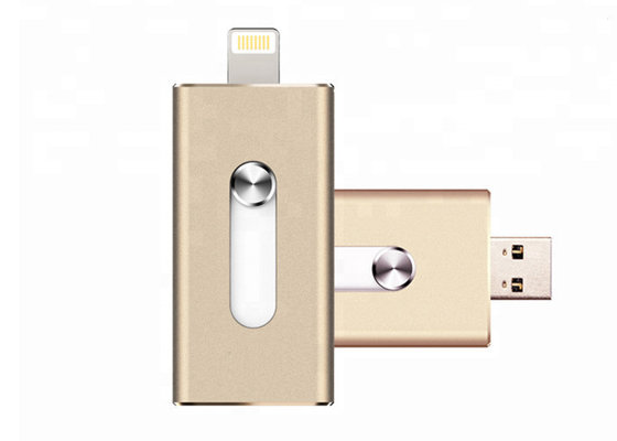 Pen Drive / OTG USB Flash Drive USB 3.0 Metal Material For iPhone 16GB 32GB 64GB 128GB 256G