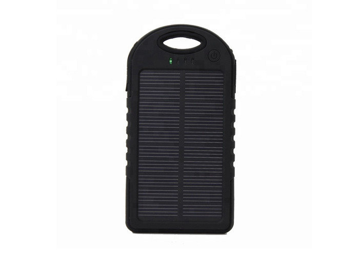 Custom Logo Portable Solar Power Bank Waterproof Dual USB Mobile Phone Battery Charger