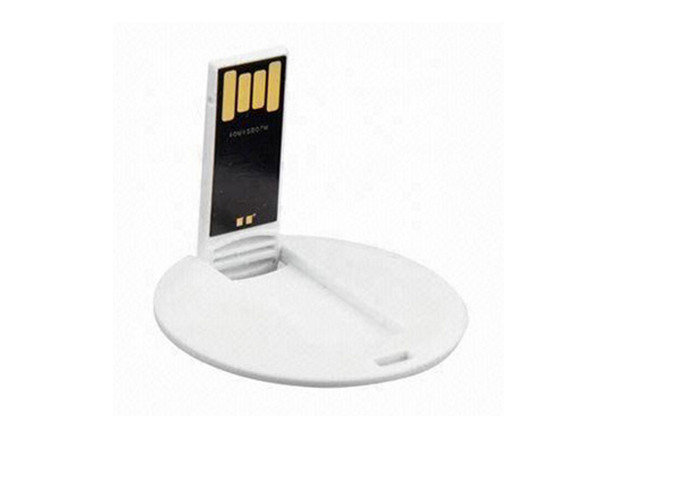 Round Gift USB Flash Drive Custom 4Gb-64Gb Credit Card USB Flash Drive