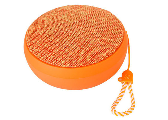 Outdoor Fabric Wireless Speaker , Mini Waterproof Bluetooth Speaker With TF Card Card Slot