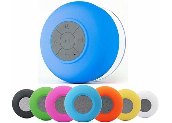TPE Light Weight Waterproof Wireless Bluetooth Speakers With 5W Bass Sound
