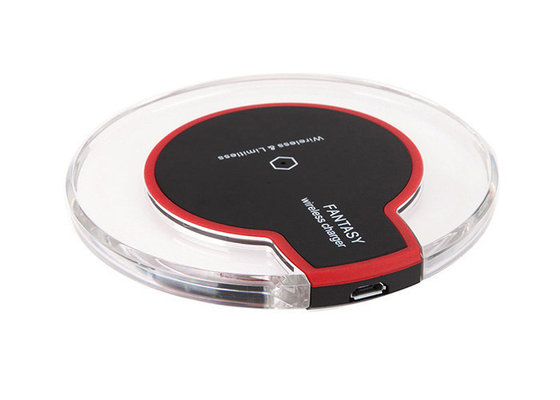 Plastic Material QI Wireless Power Bank / QI Wireless Portable Charger With LED Light