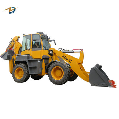 4wd tractor backhoe loader backhoe digger backhoe excavator with joystick imported from china