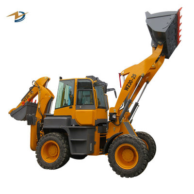 4wd tractor backhoe loader backhoe digger backhoe excavator with joystick imported from china