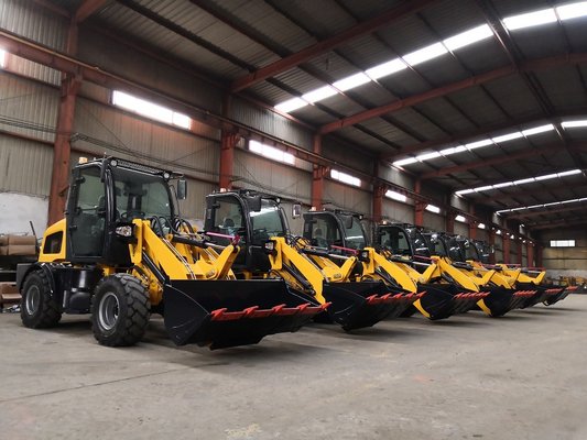 Mini hoflader ZL918 ce approved loader china radlader with quick hitch attachment tire options