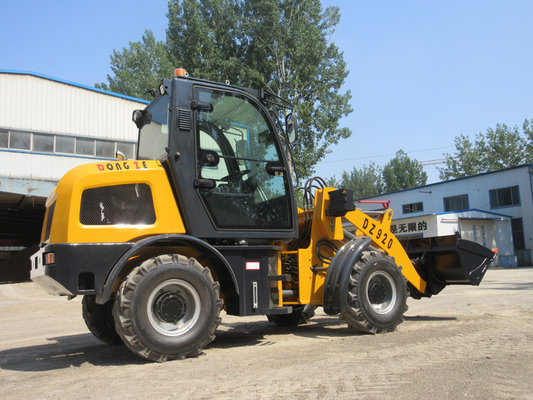 Hydraulic quick-change mini wheel loader fully hydraulic with priority valve in europe