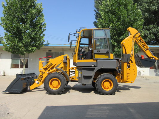 Digger backhoe digging machine with backhoe attachments import earthmoving machinery