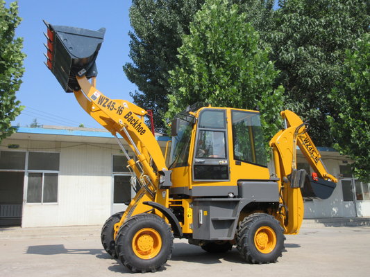 4 Wheel Drive Small Backhoe Loader Digger
