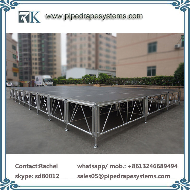 Portable aluminum Outdoor Concert Stage outdoor stage design