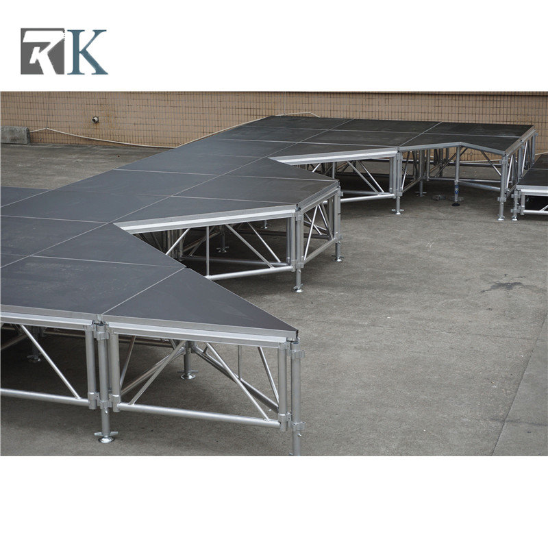 fixed height aluminum stage frame for event concert venue