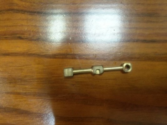Metal Machining Precision CNC Turning Parts Copper Custom Color Polishing Surface
