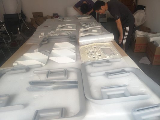 Plastic Rapid Manufacturing Services CNC Machined Parts Customized Size