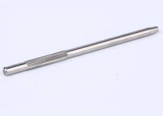 Cnc Turned Parts Rapid Prototyping Services Stainless Steel Knurled Rod