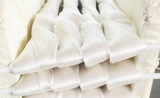 100% Chinese mulberry silkworm cocoons silk raw yarn