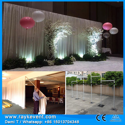 RK Heavy load decent stage curtain backdrops big tents for weddings pipe& drape