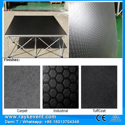 RK Manufacture  4*4ft plywood portable music stage portable concert stage