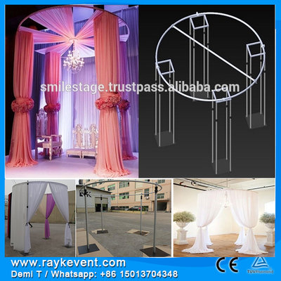 Made in china trade show graphics  adjustable  adjustable 6-10ft pipe and drape online