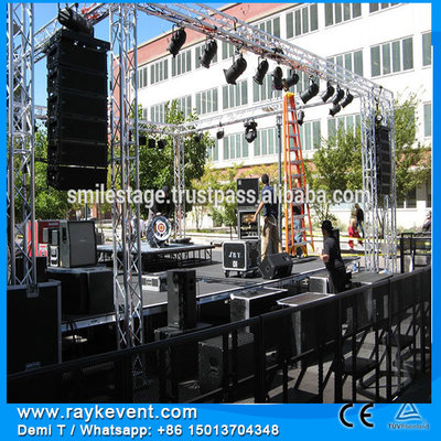 Singapore factory Simple fast to Assemble  portable stage and catwalk stage folding stage